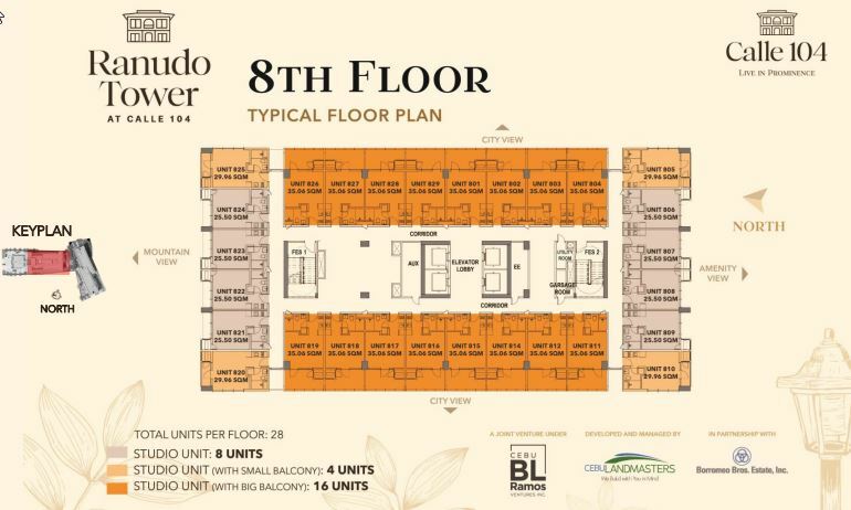 The Ranudo Tower, Calle 104 Condo near Velez - Cebu City