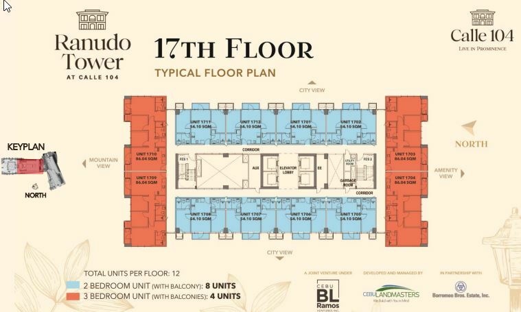 The Ranudo Tower, Calle 104 Condo near Velez - Cebu City